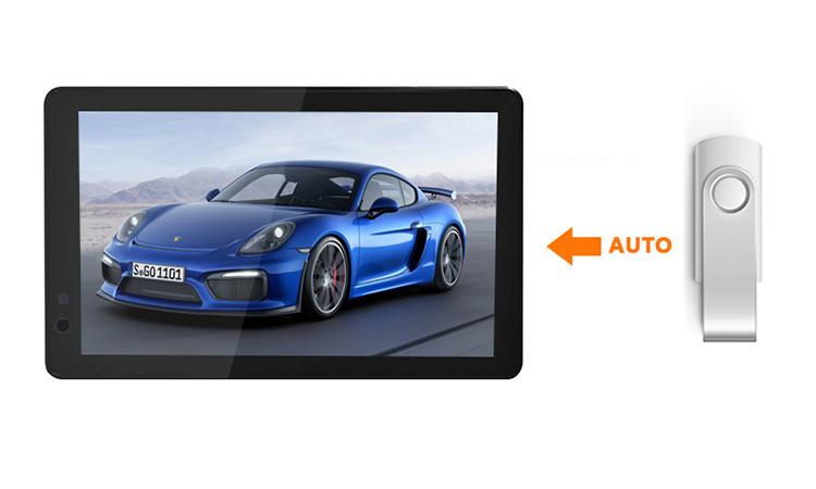 10 Inch LCD Display Screen, 10 Inch TFT LCD Monitor Advertising ...