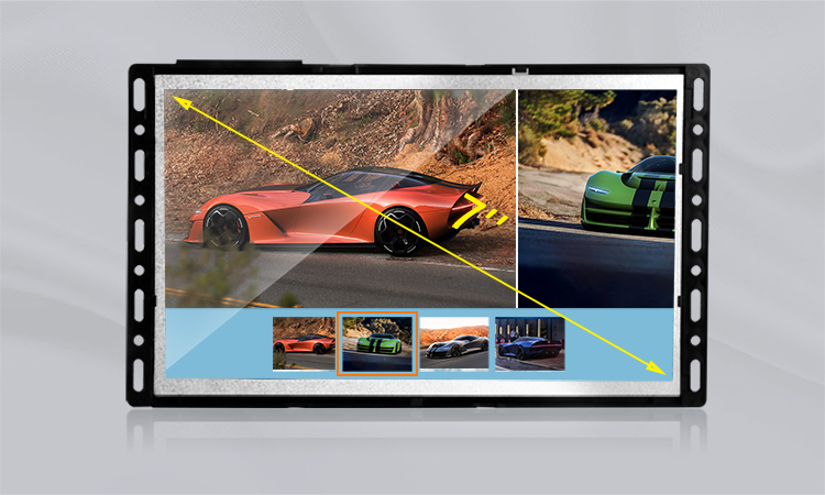 10 Inch Advertising Display Boards, 10 Inch Commercial LCD Monitor ...