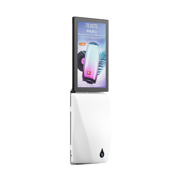Automatic Digital Hand Sanitizer Dispenser/Kiosk With Temperature Check ...