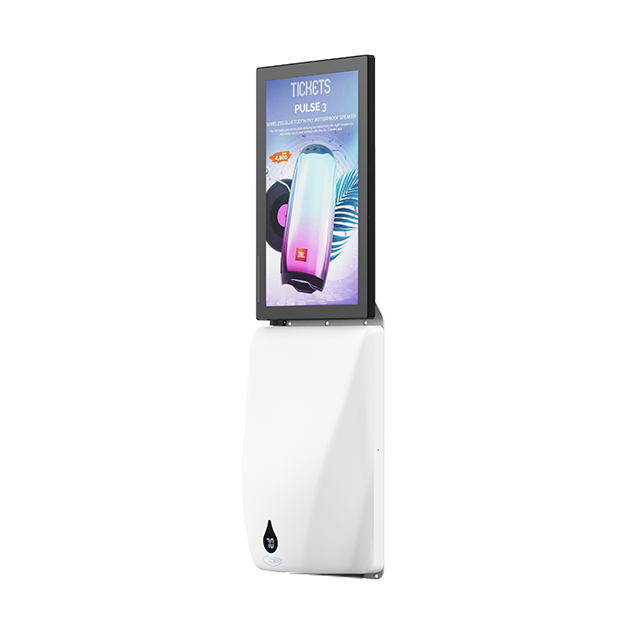 Automatic Digital Hand Sanitizer Dispenser/Kiosk With Temperature Check ...